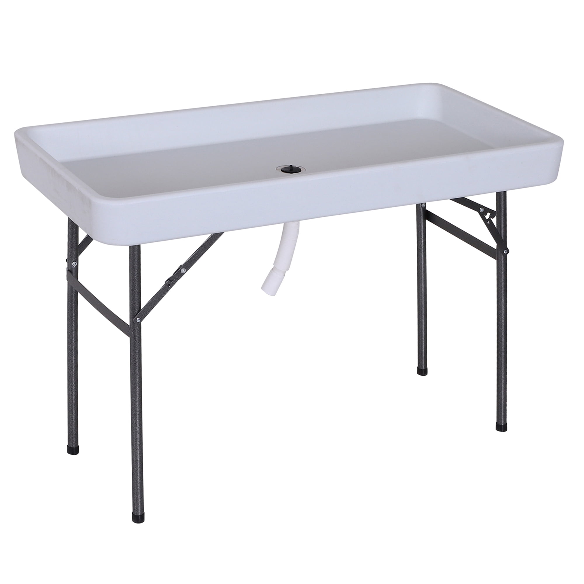PolarcoForgeco Folding Table 4FT Portable Fish Fillet Cleaning Table ...