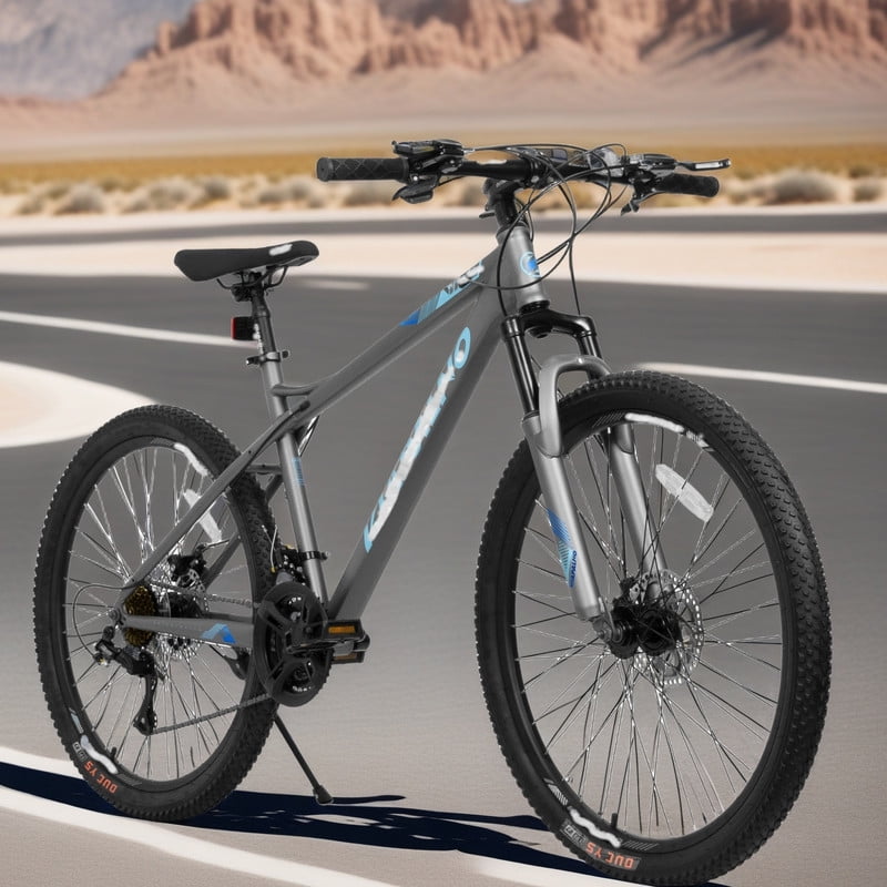 PolarcoForgeco Mountain Bike,21 Speed with High-Carbon Steel Frame Bike ...