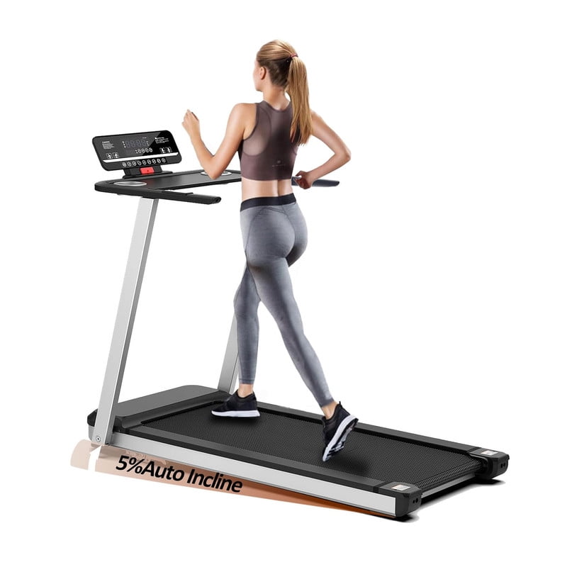 PolarcoForgeco Premium Home Treadmill with Incline – Supports Up to 265 lbs, Adjustable Incline ...