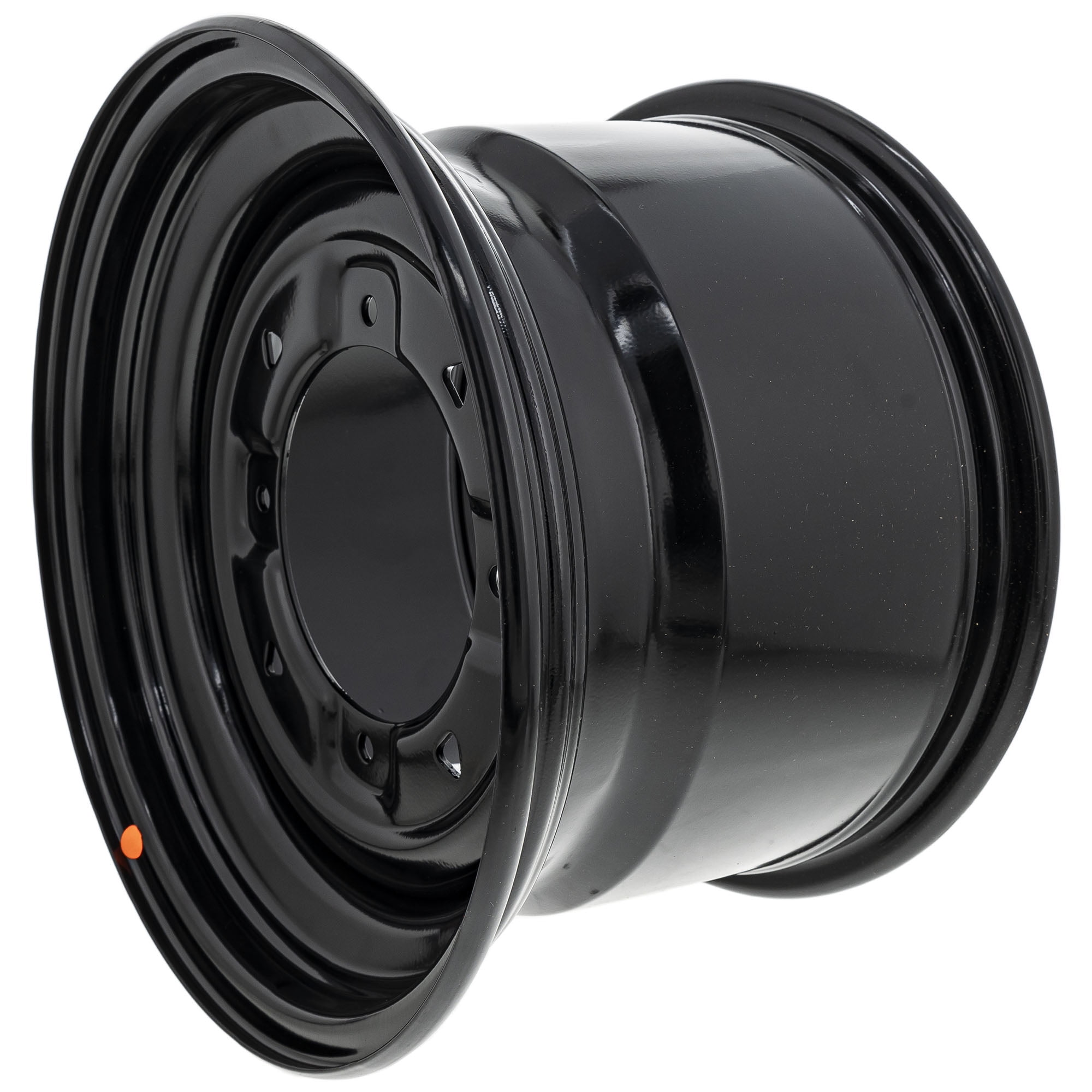 Polaris 1523444-067 Gloss Black Rear 900lb 12x8 Rim 2007-2023 Ranger ...
