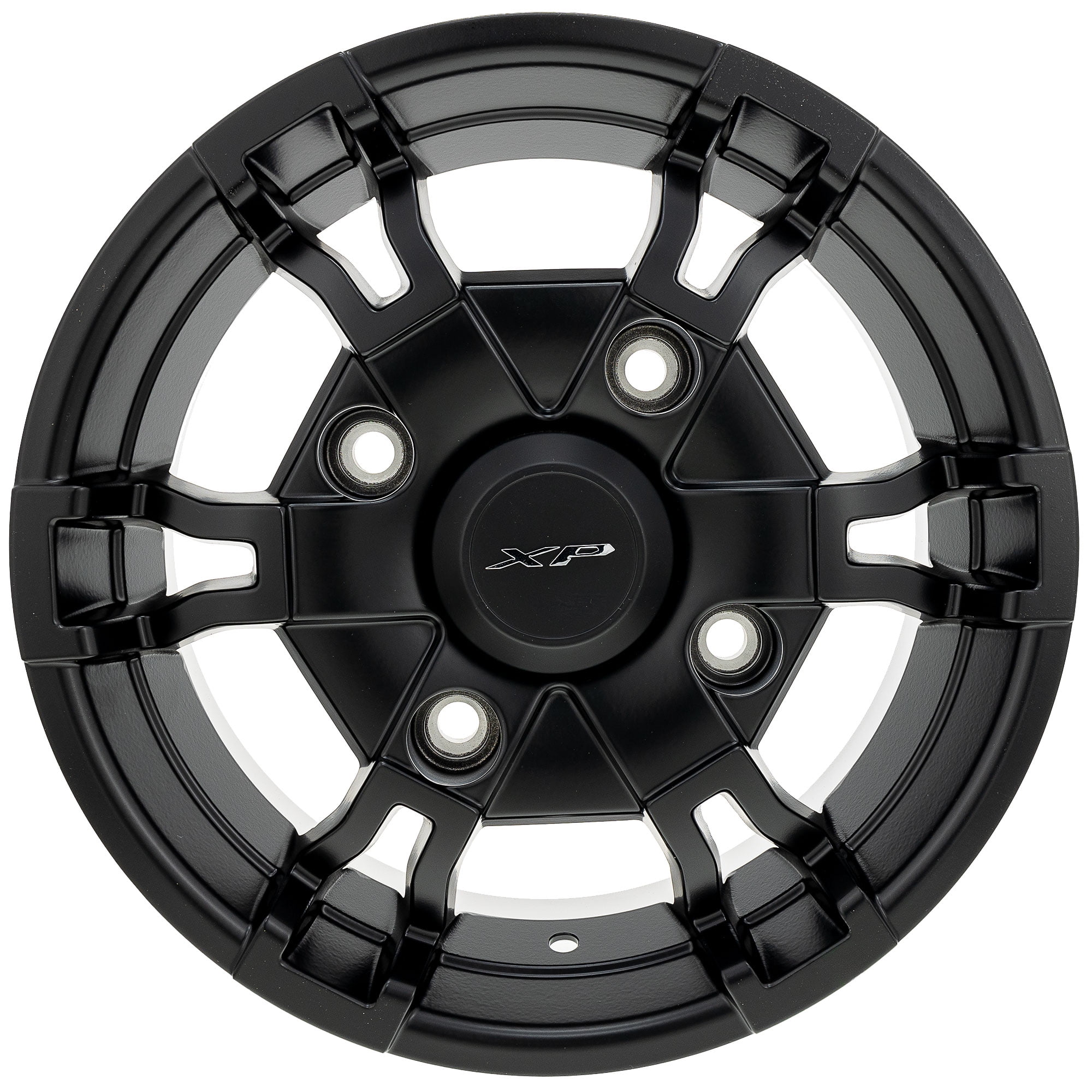 Polaris 1525247-458 Matte Black Front 14x6 Wheel 2022 Ranger XP 1000 ...