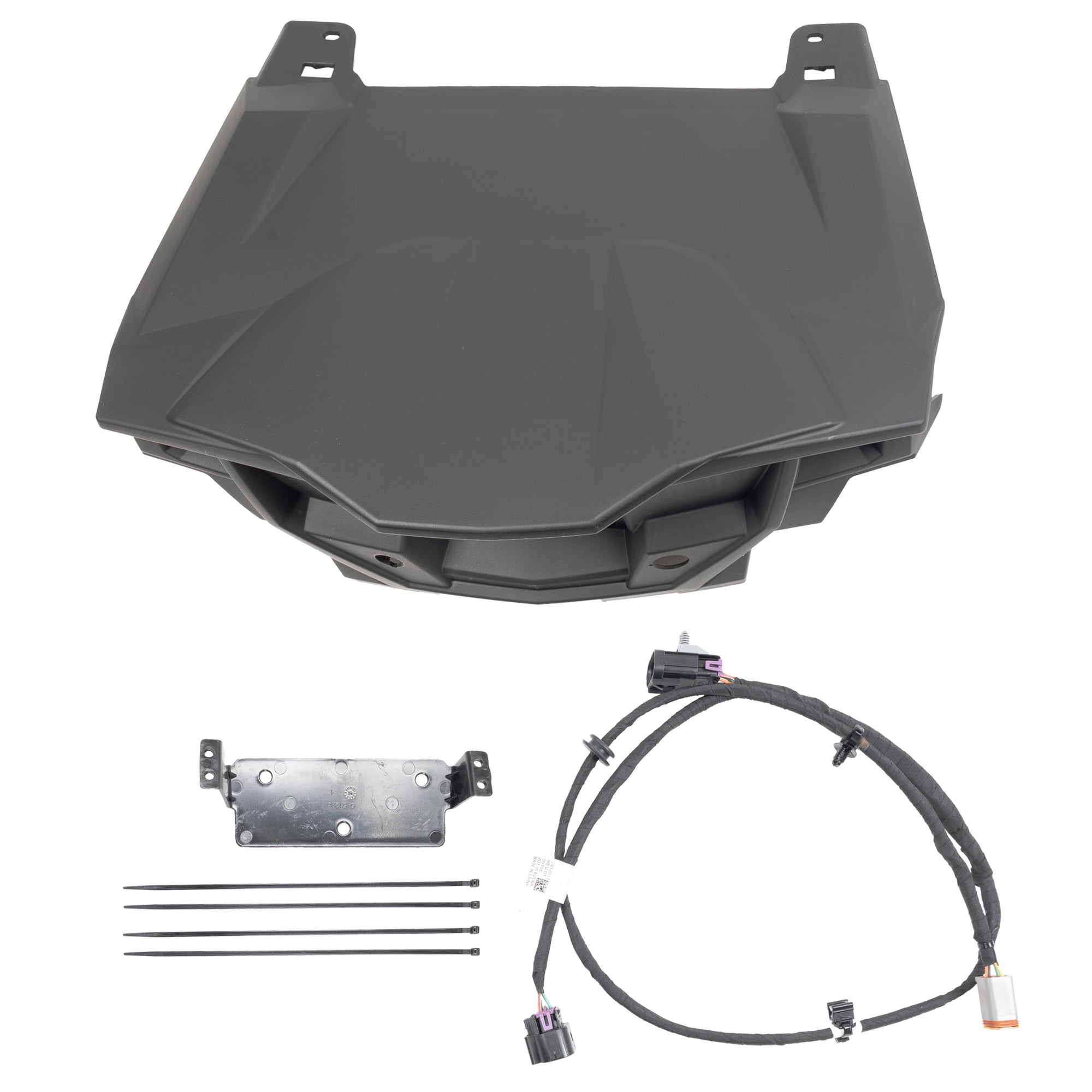 POLARIS NEW OEM UPPER ASSY. IP ROUTERED BLACK RZR XP TURBO 2637082-070 ...