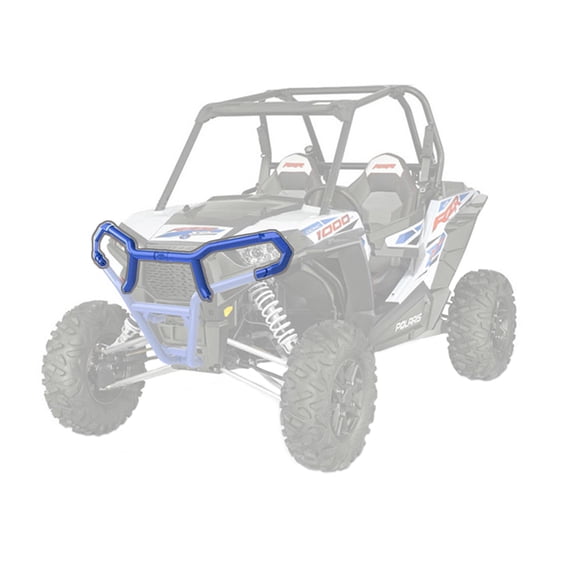 Polaris 2879451-619 OEM Blue Extreme Front Bumper Attachment 2015 RZR ...