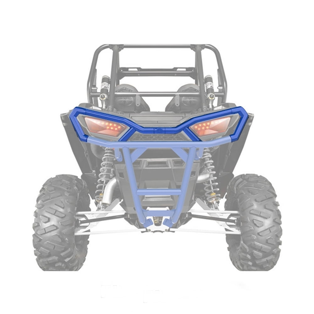 Polaris 2879452-619 OEM Blue Extreme Rear Bumper Attachment 2015 RZR ...