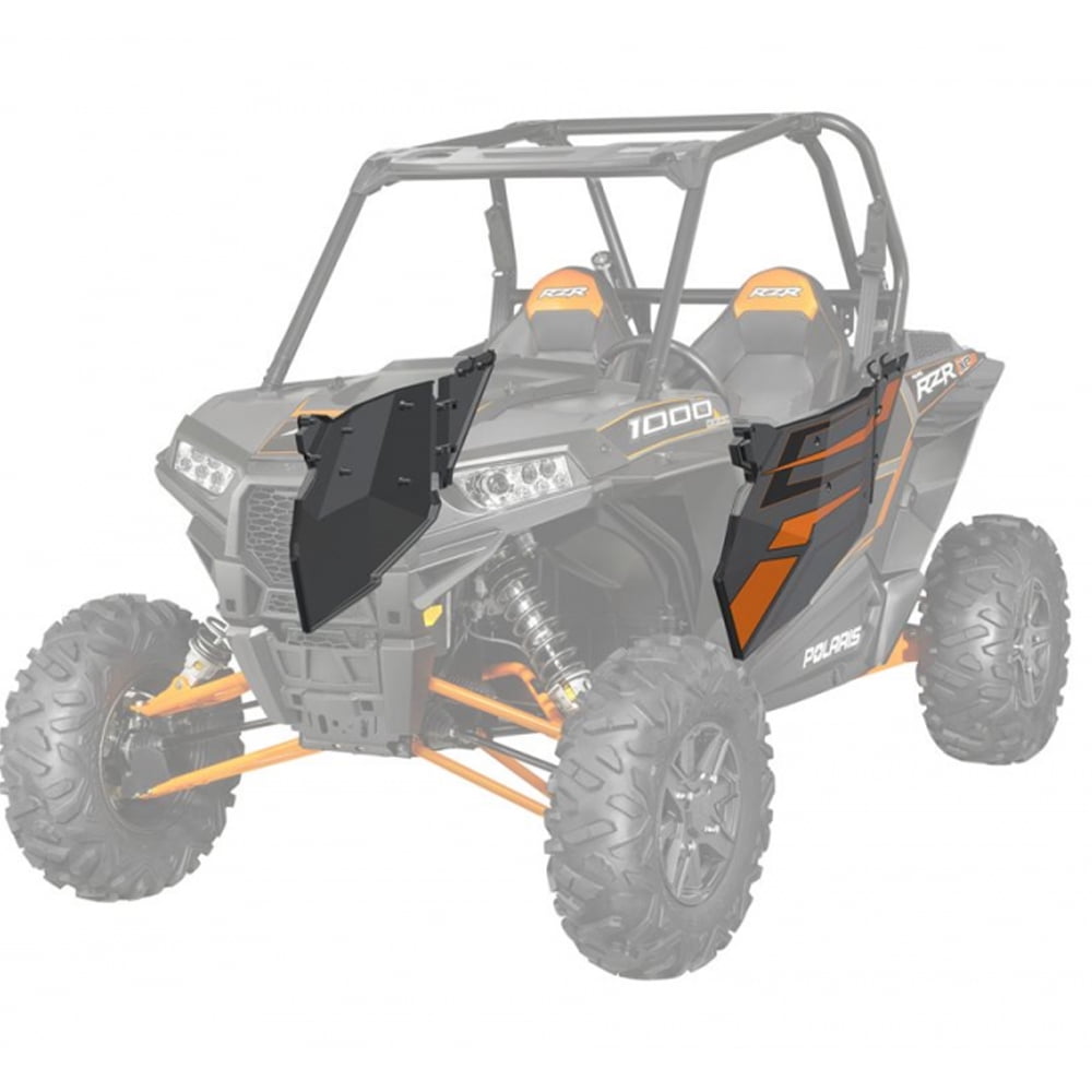 Polaris 2880499 OEM Orange Titanium Aluminum Door Graphics 2014 RZR ...