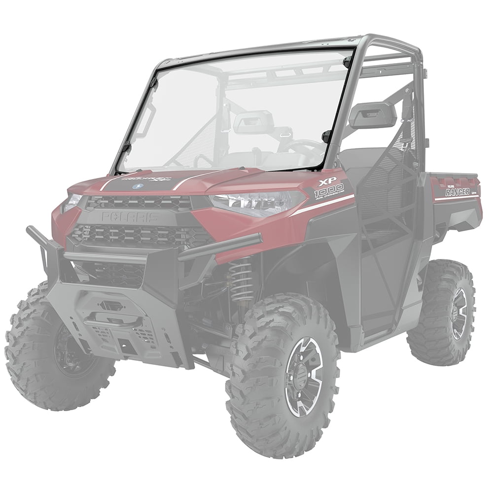 Polaris OEM Lock & Ride Poly Full Windshield 2883278 for Ranger Crew XP ...