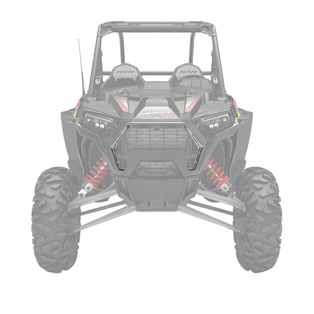 Polaris 2884053 Front Rear Center Fang Accent Fascia LED Light Kit RZR ...