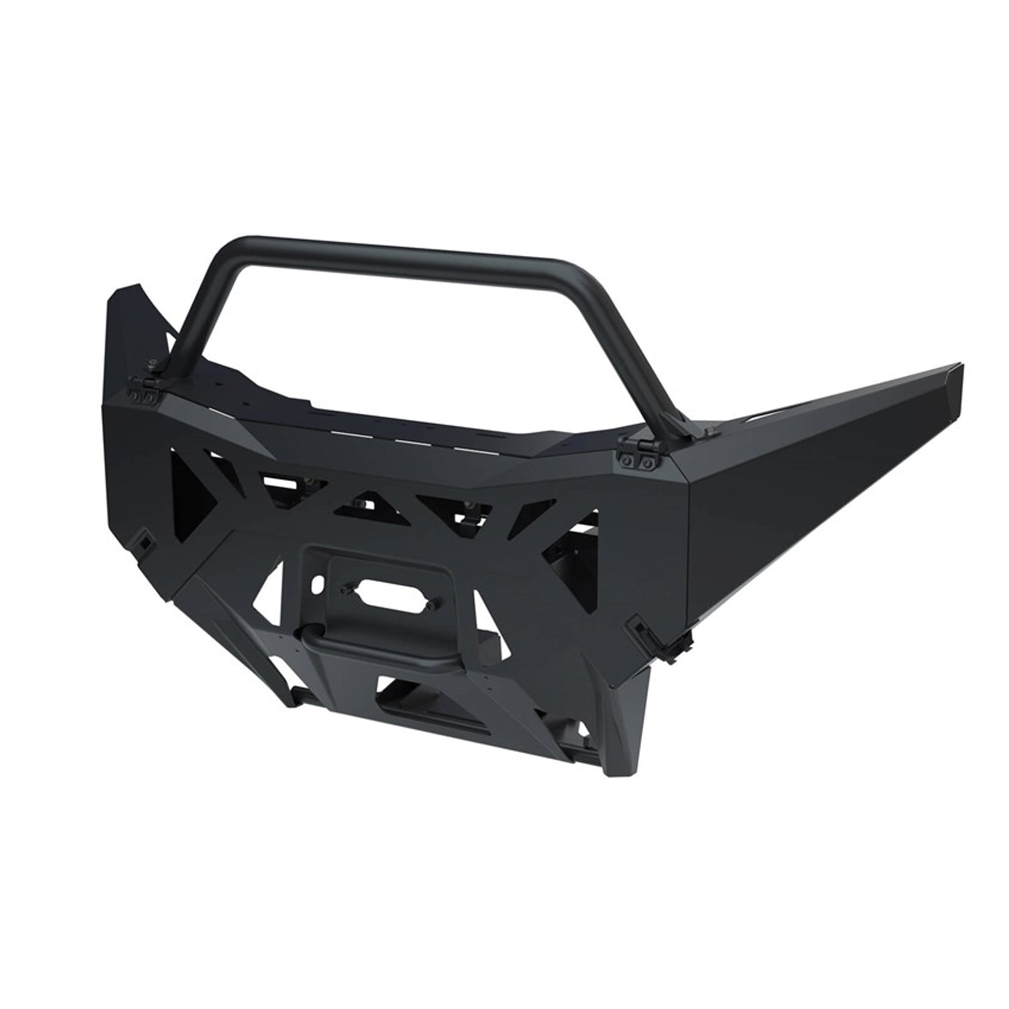 Polaris 2885105 Black HD Front Brushguard 2018-2023 Ranger XP 1000 Crew ...