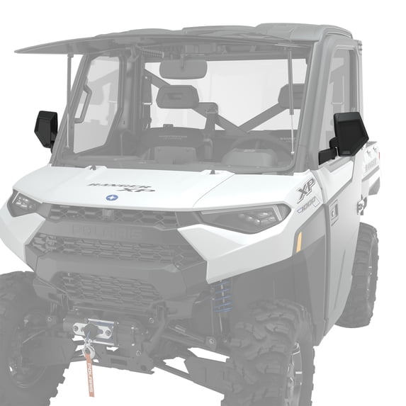 Polaris 2889241 UTV Pair Door Mounted Side View Mirrors for Ranger 1000 ...