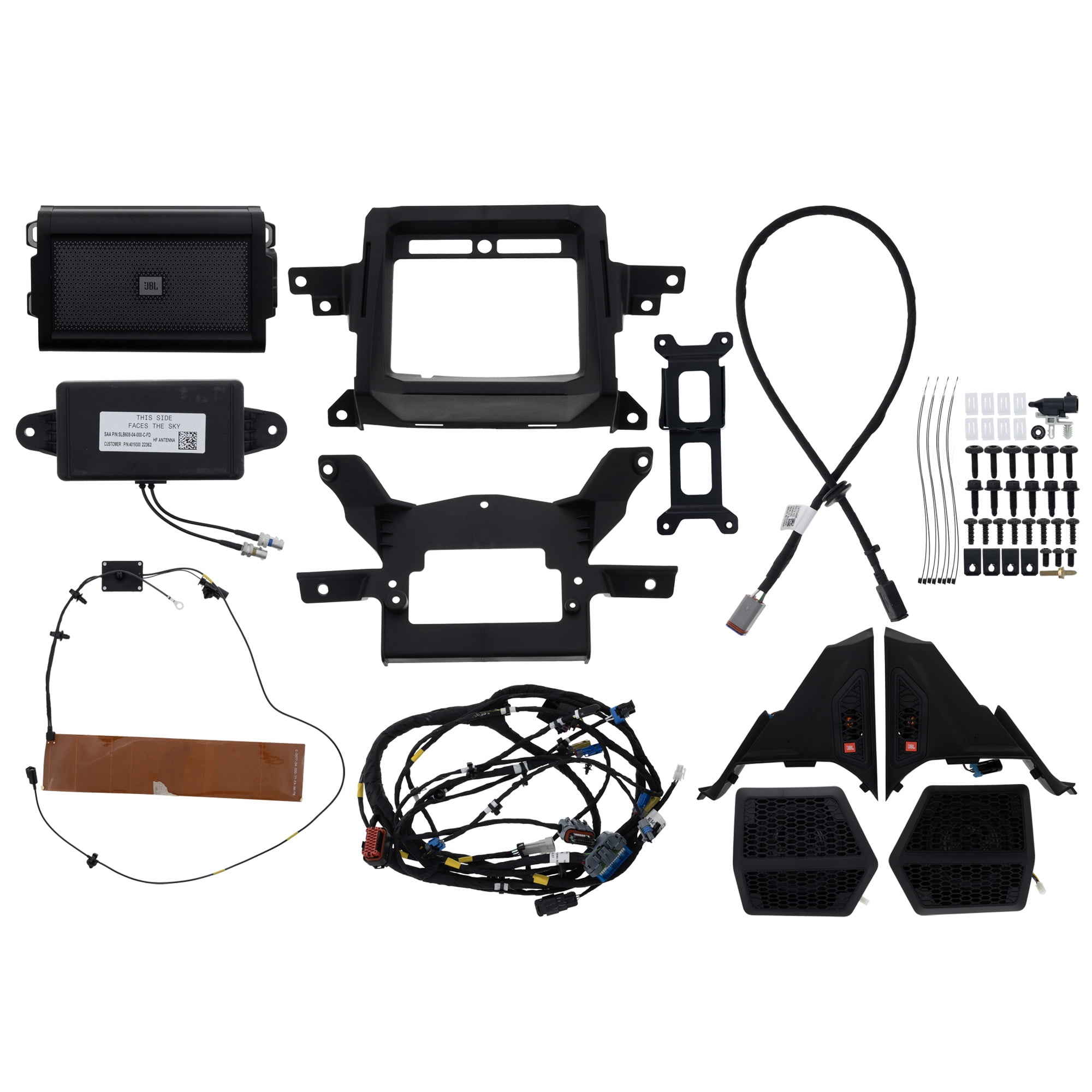 Polaris 2889766 RIDE COMMAND Install Kit Harness Bezel Dash Speakers ...