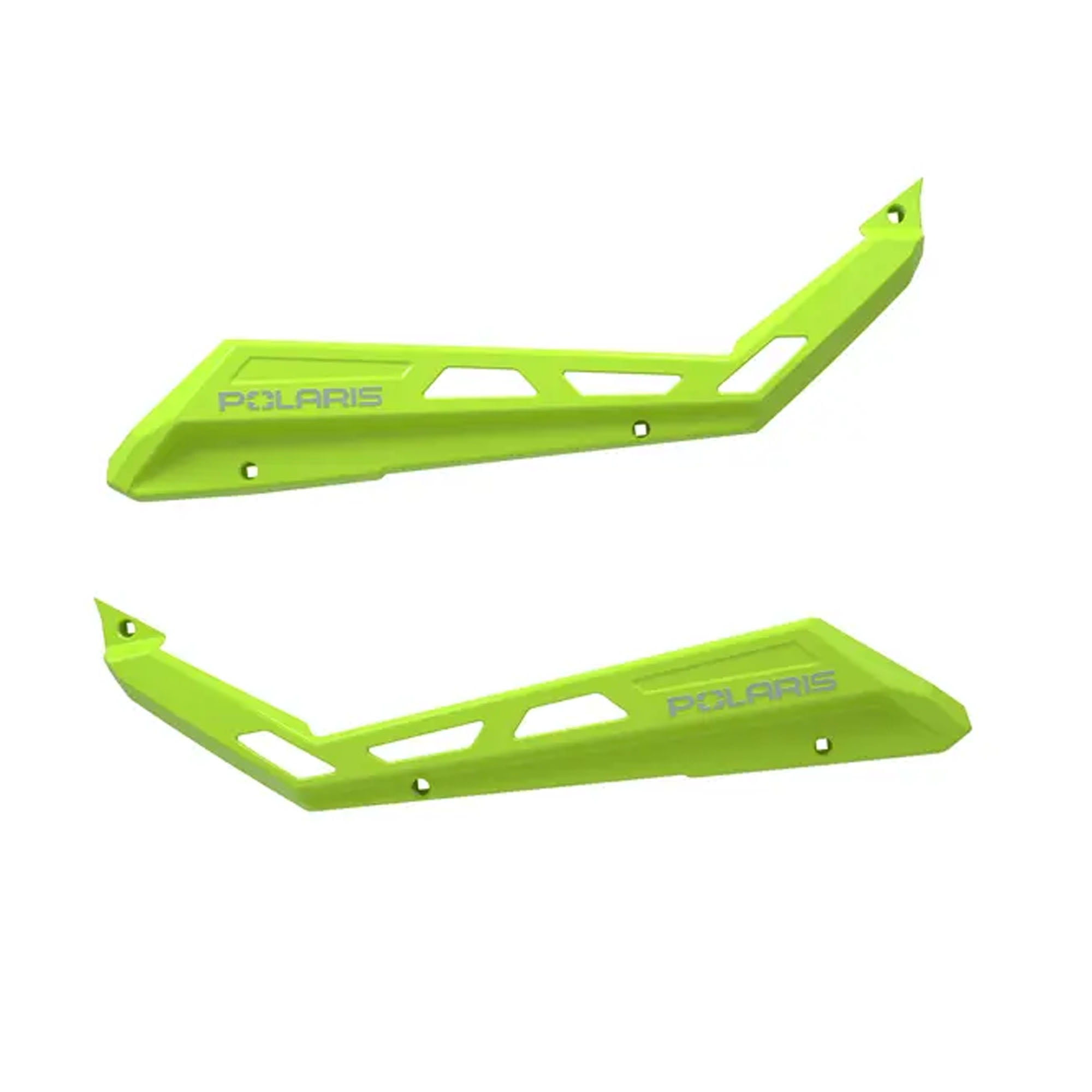 Polaris 2890394-801 Neon Lime Low Profile Rock Sliders 2-Seat RZR Pro S ...