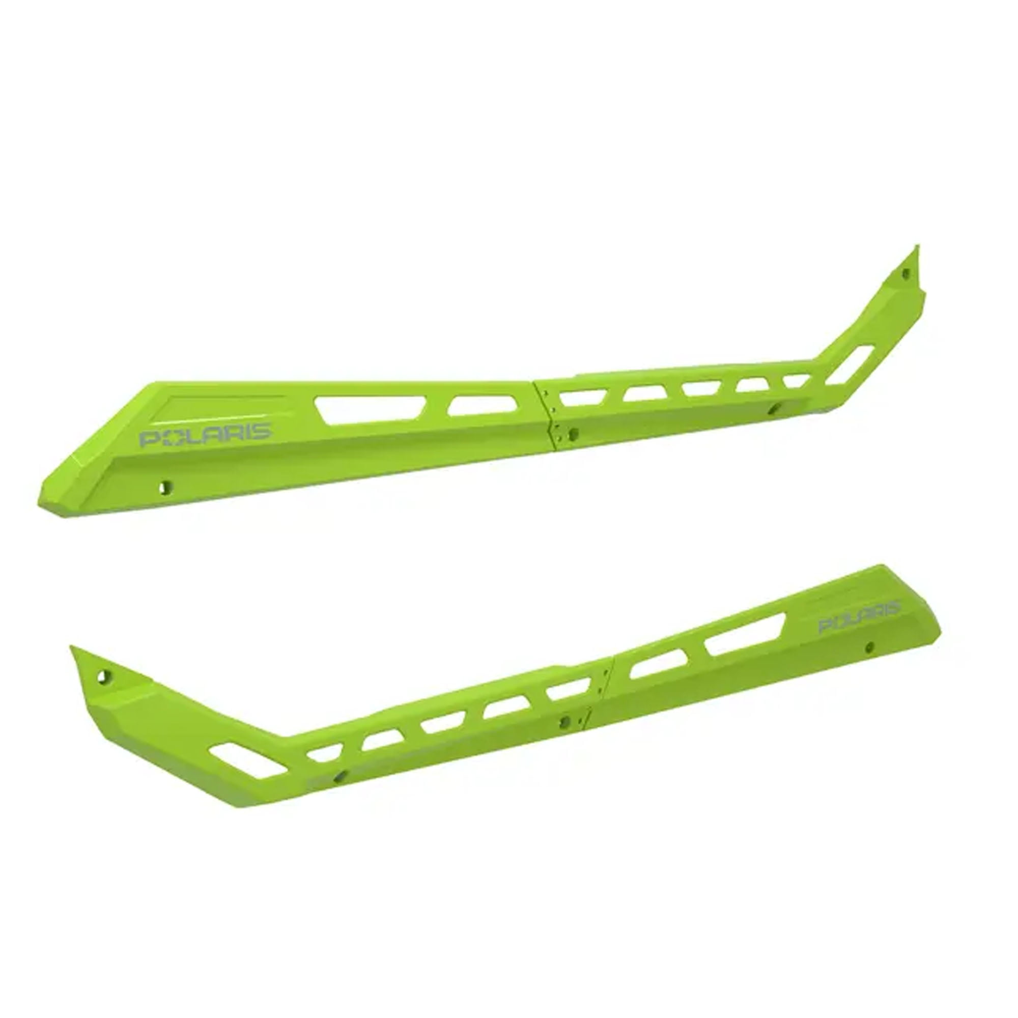 Polaris 2890395-801 Neon Lime Low Profile Rock Sliders 4-Seat RZR Pro S ...