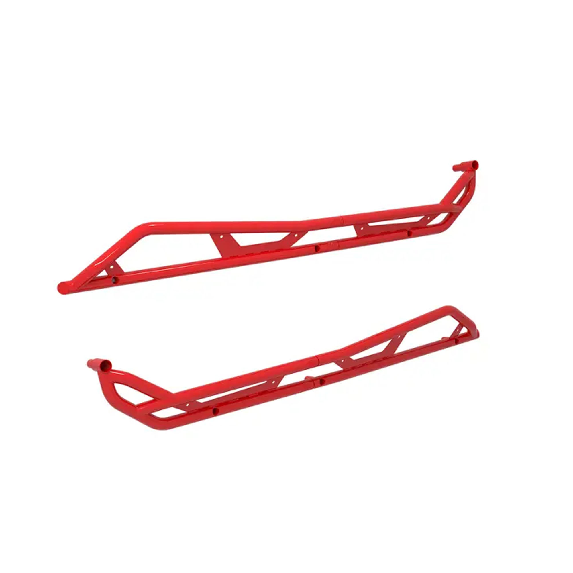 Polaris 2890397-293 Red HD Extreme Kick-Out Rock Sliders 4-Seat RZR 4 ...