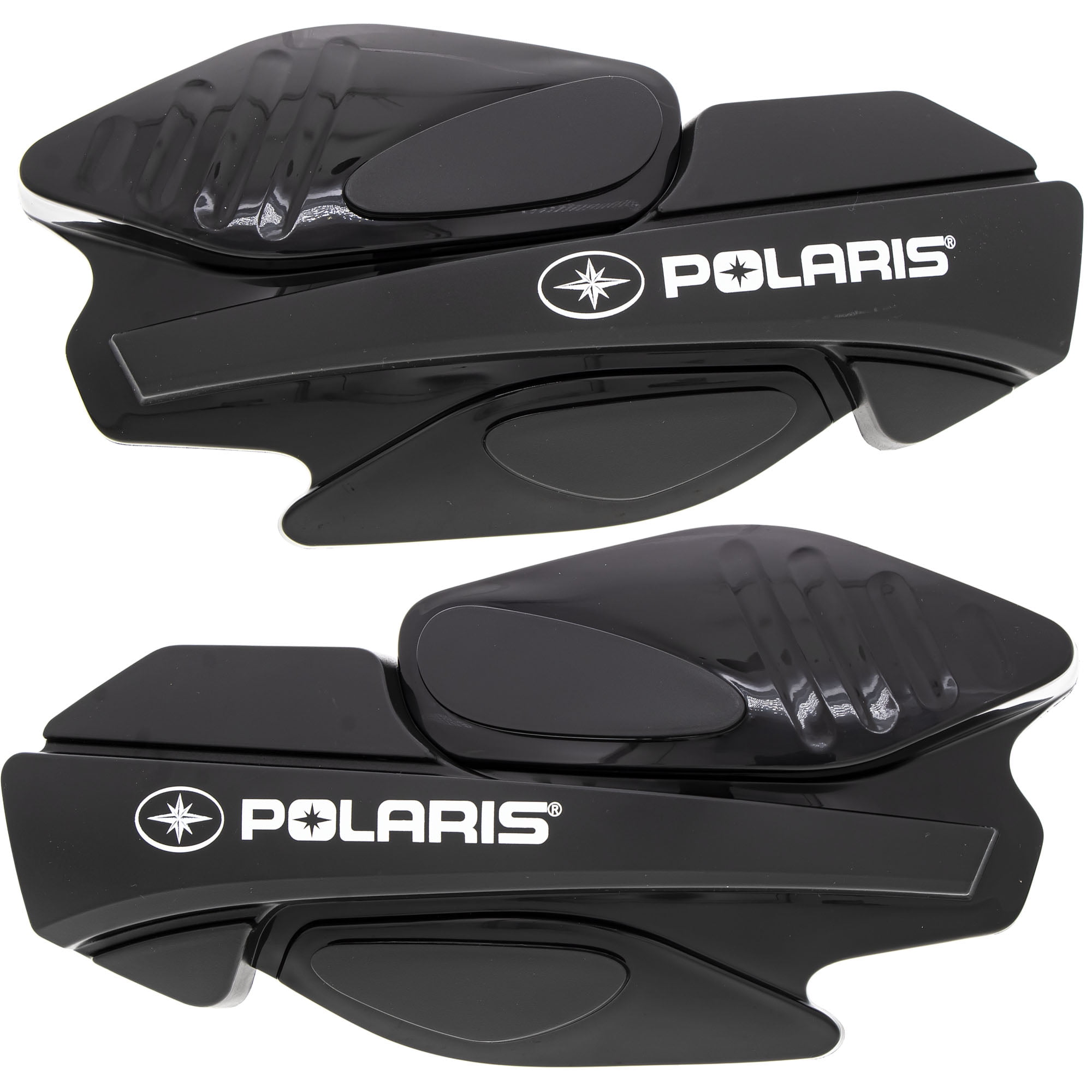 Polaris ATV Handguards in Black, 2 Pack for Xp 1000/850, X2 850 ...