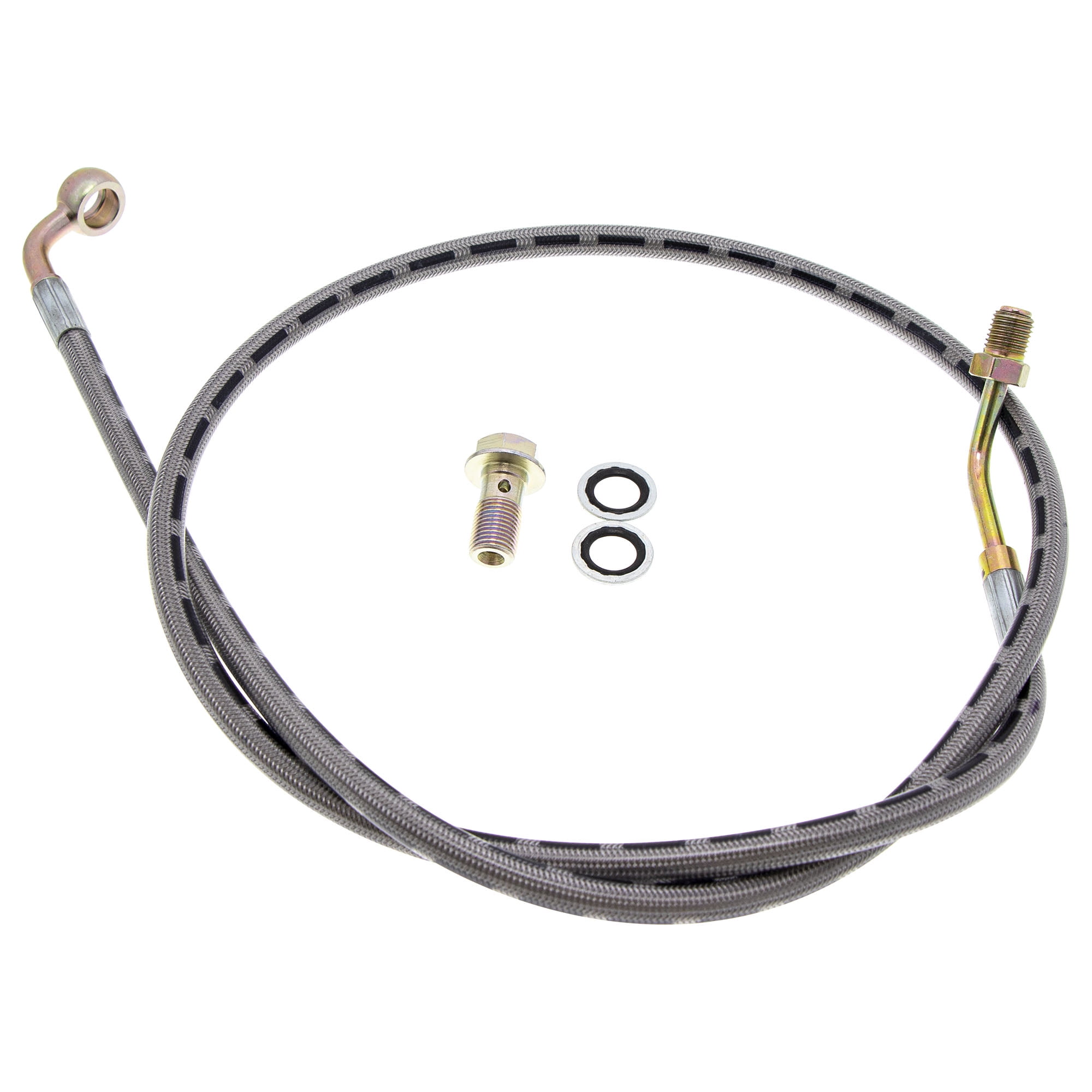 Polaris ATV Brake Line Kit, Rear, Genuine OEM Part 2202708, Qty 1 ...