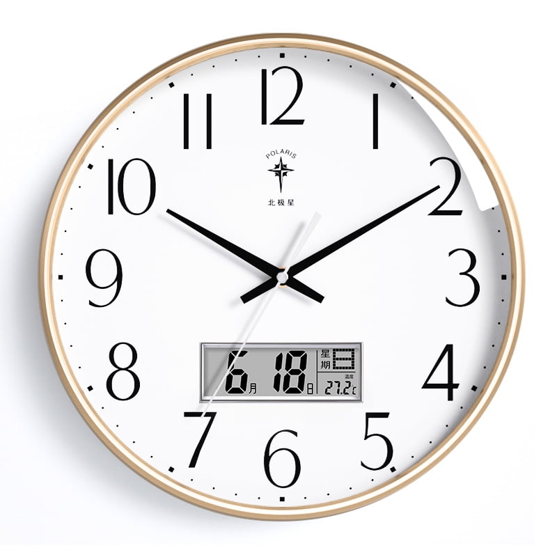 Polaris Clock Wall Clock Living Room Home Affordable Luxury Fashion ...