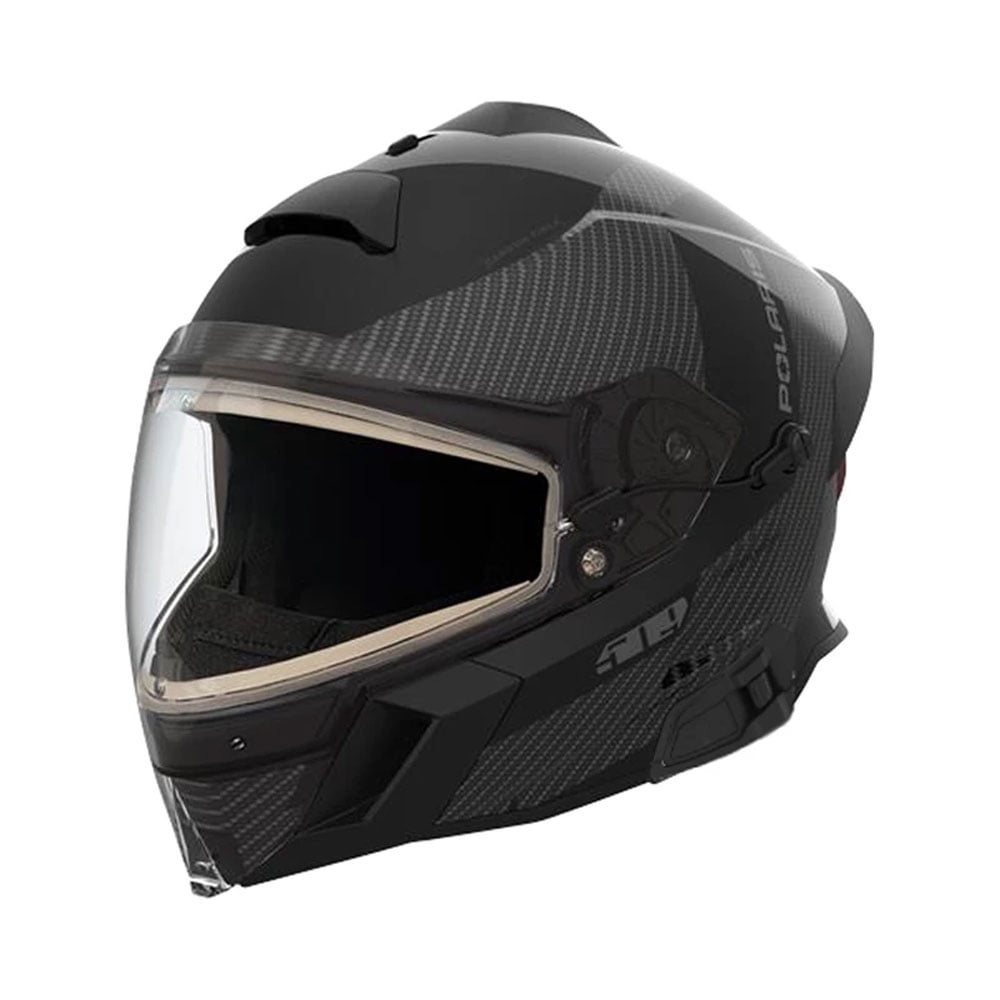 Polaris Delta V Commader Carbon Fiber Full Face Helmet Black 283315803 ...