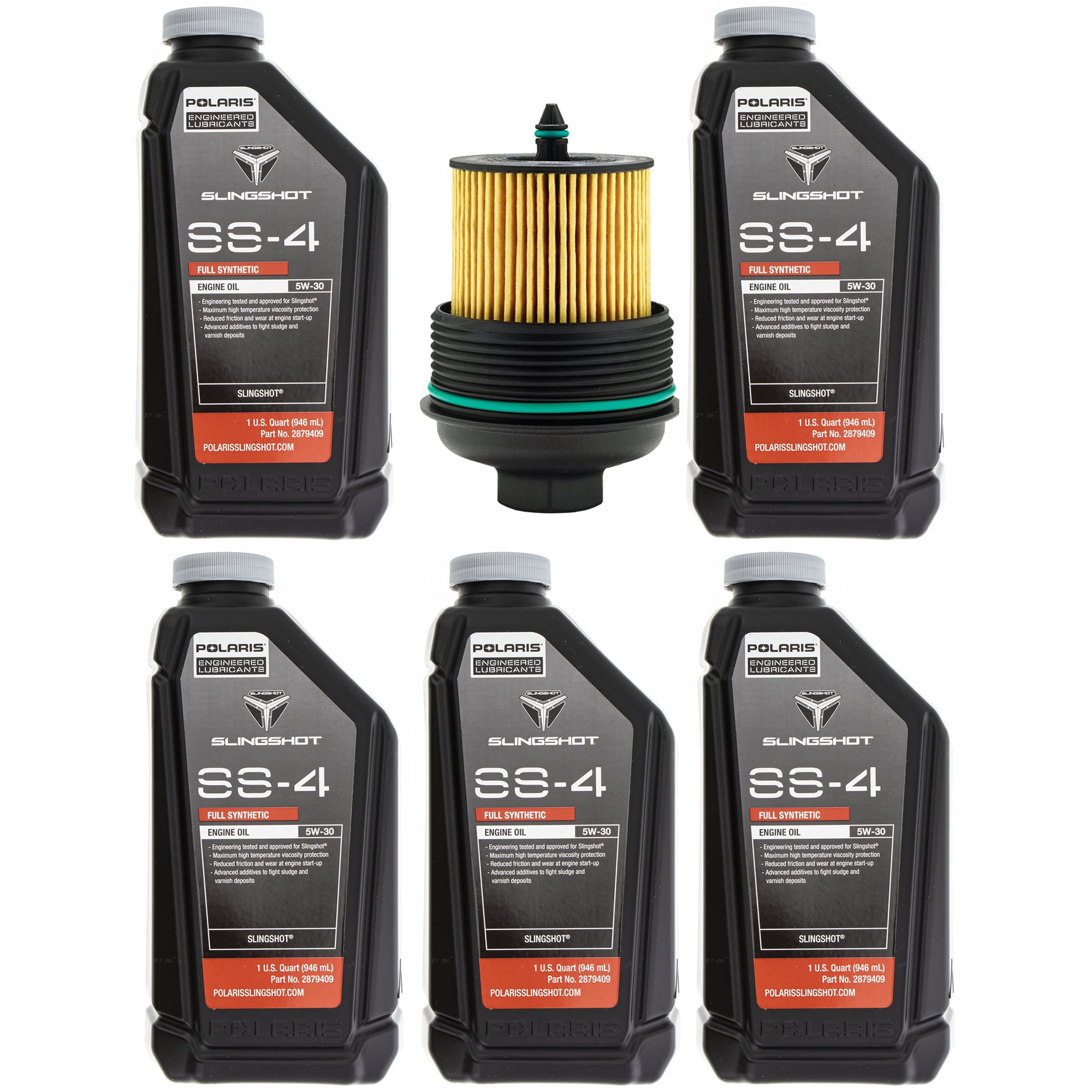 Polaris FKOCK10656 Oil Change Kit for 2015-2019 Slingshot - Walmart.com