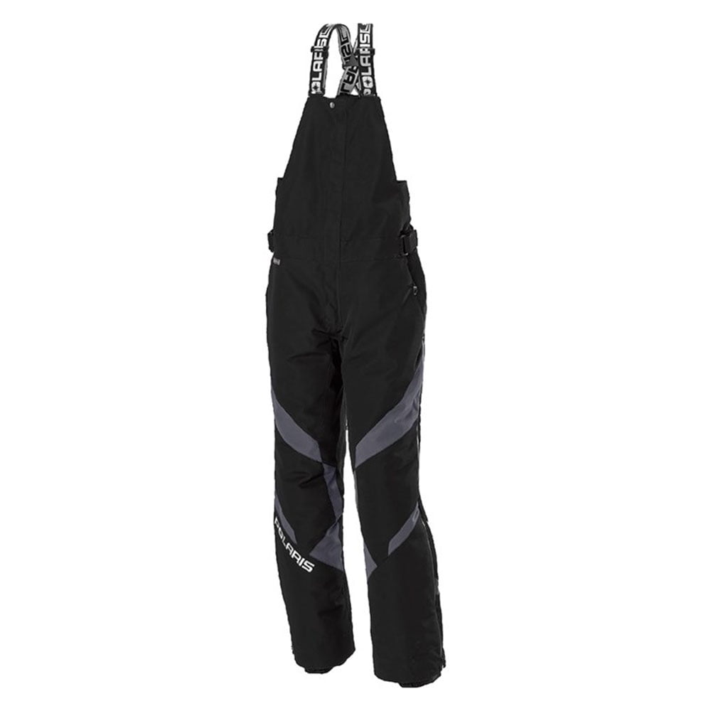 Polaris Mens Northstar Snowmobile Bibs Waterproof Insulated Black Snow ...