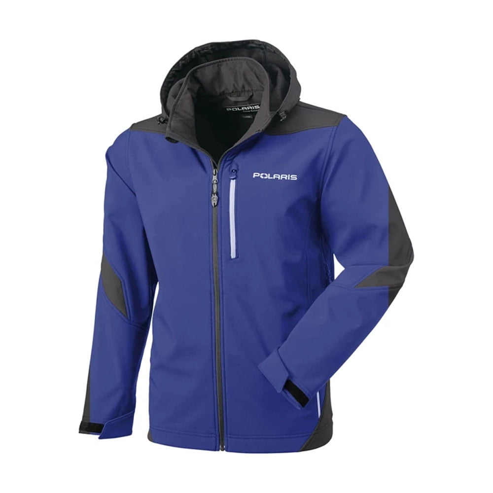Polaris Mens Softshell Jacket Blue 283302803 - Walmart Business Supplies