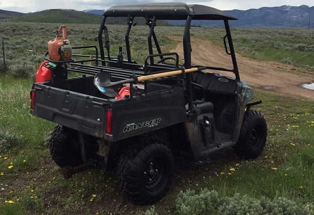 Polaris Midsize Ranger Rear Cargo Storage Rck - Walmart.com