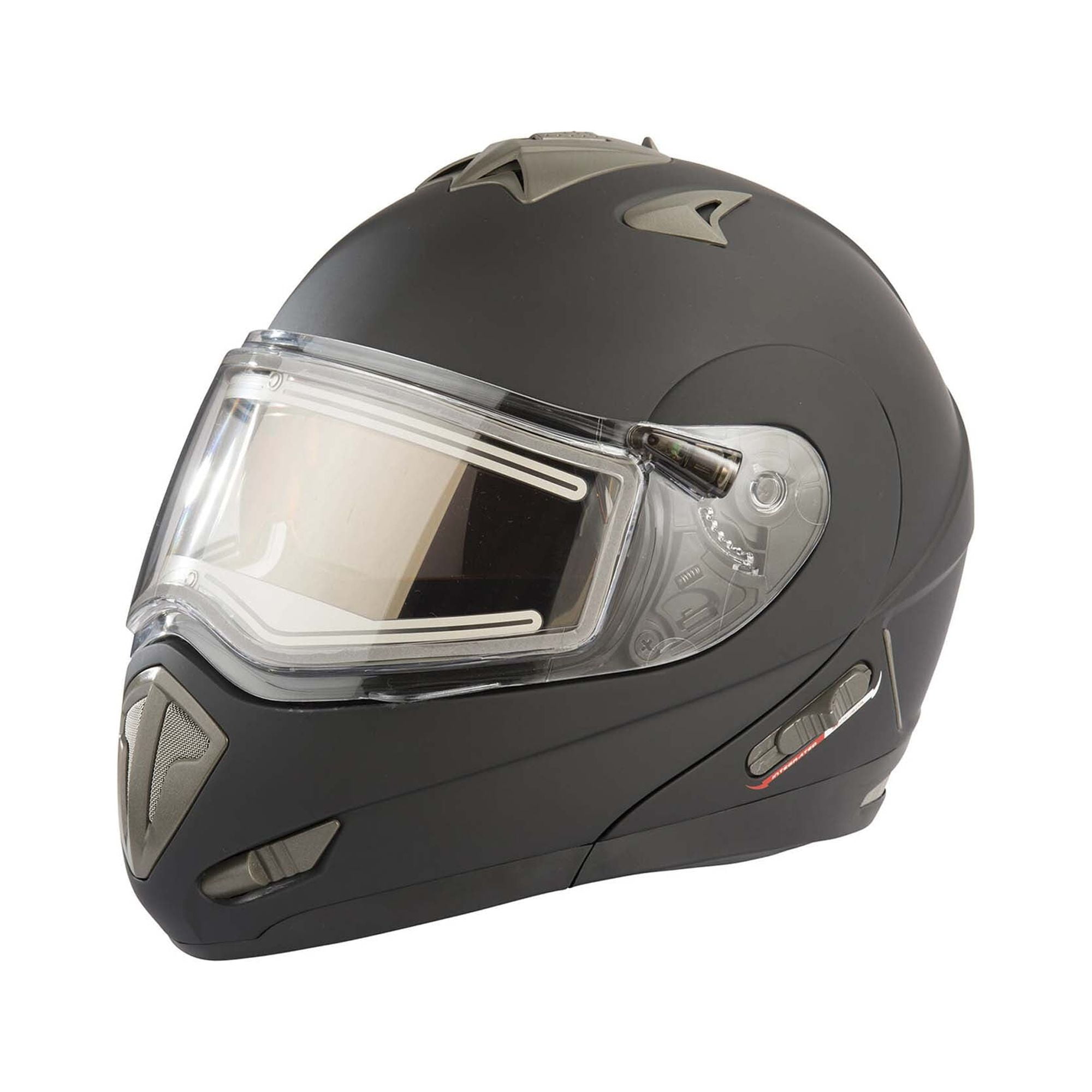 Polaris Modular 1.0 Snowmobile Modular Helmet Matte Black 286968915 ...