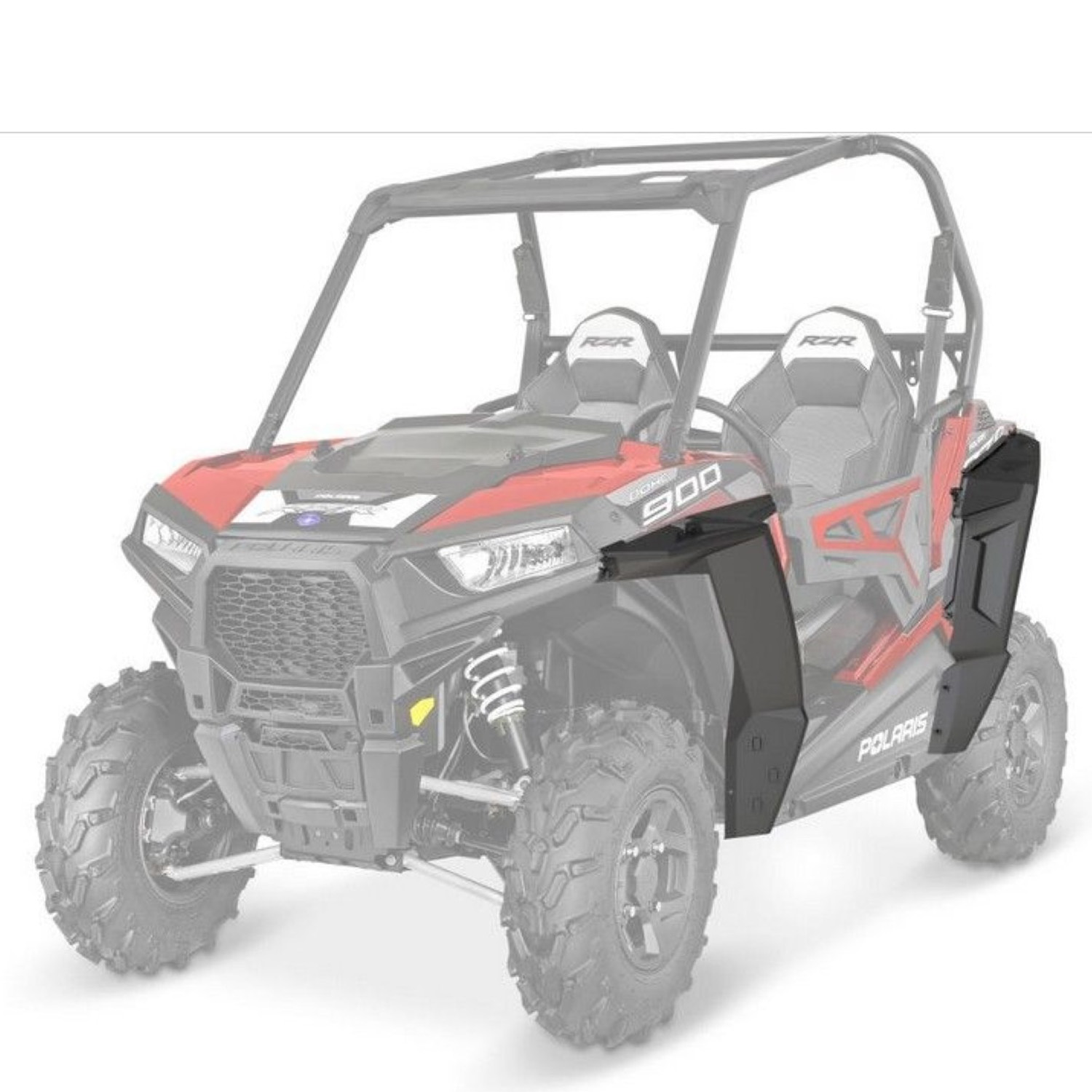 Bushwacker by RealTruck Pocket/Rivet Style Front Fender Flares | 2 ...