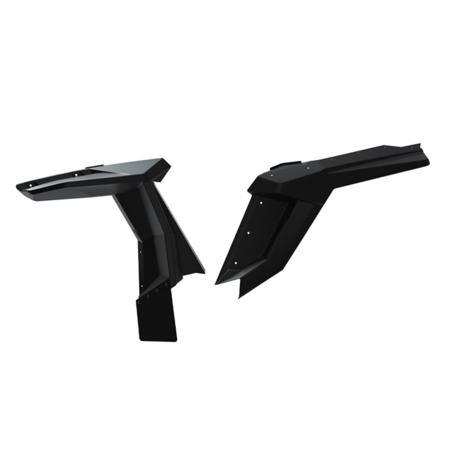 Polaris New OEM, Full Coverage High-Density Polyethylene Fender Flares ...