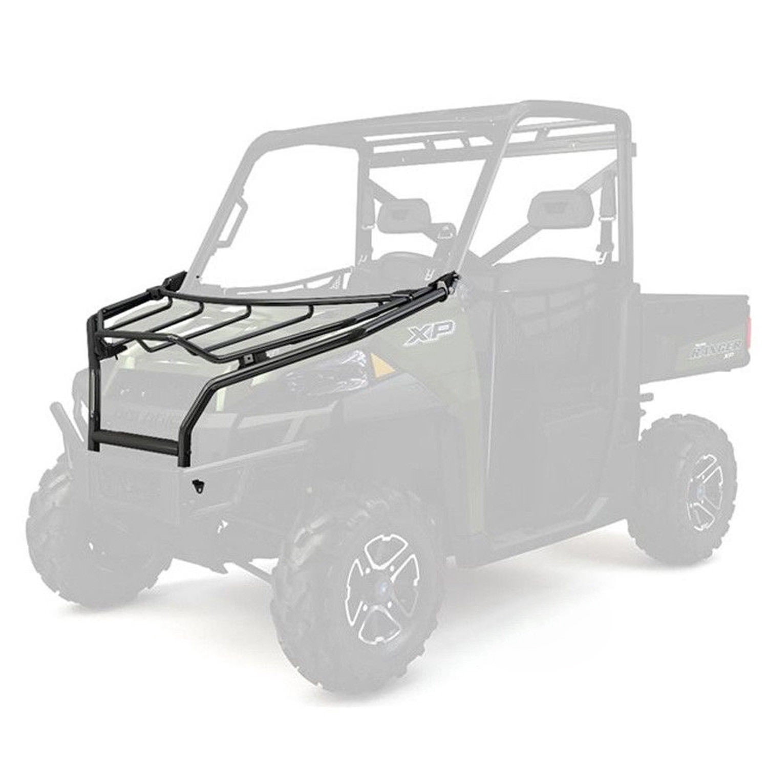 Polaris New OEM Ranger Front Hood Storage, Black, 2881459 - Walmart.com