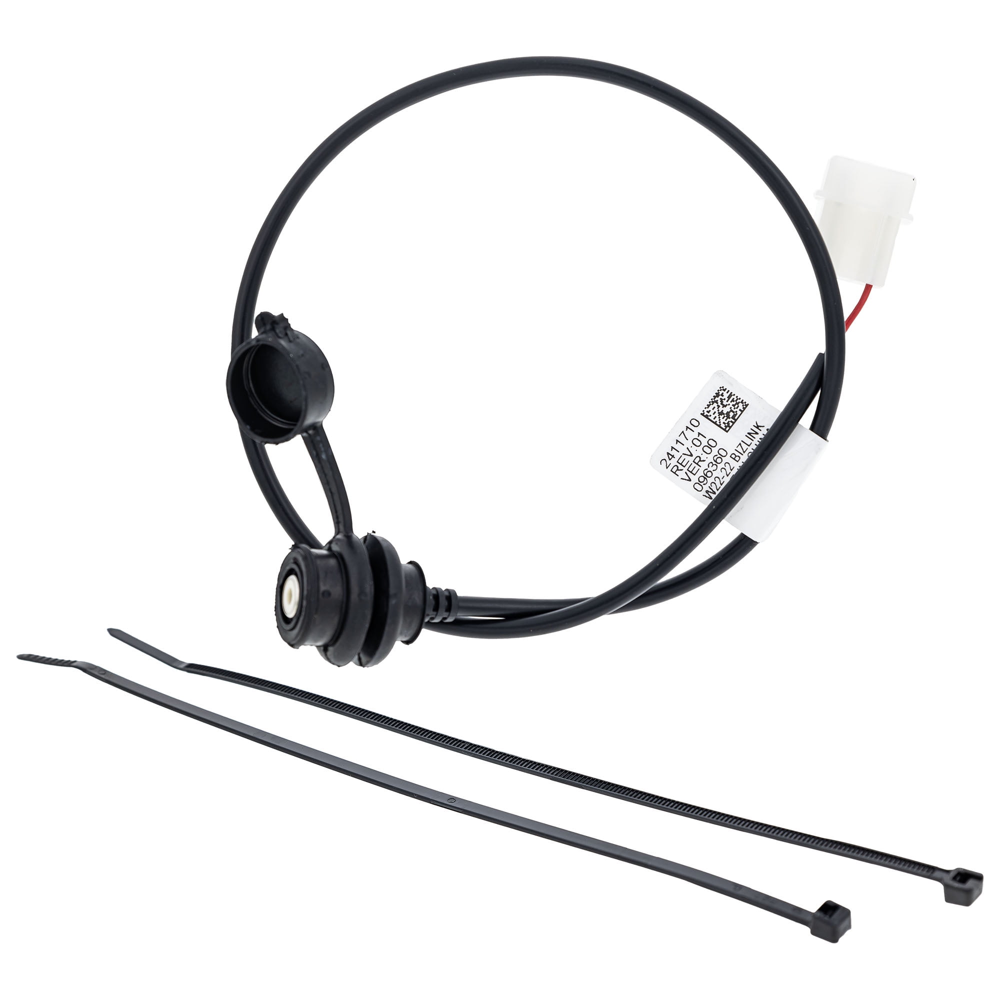 Polaris New OEM Snowmobile Heated Visor RCA Dash Jack Power Plug Kit ...