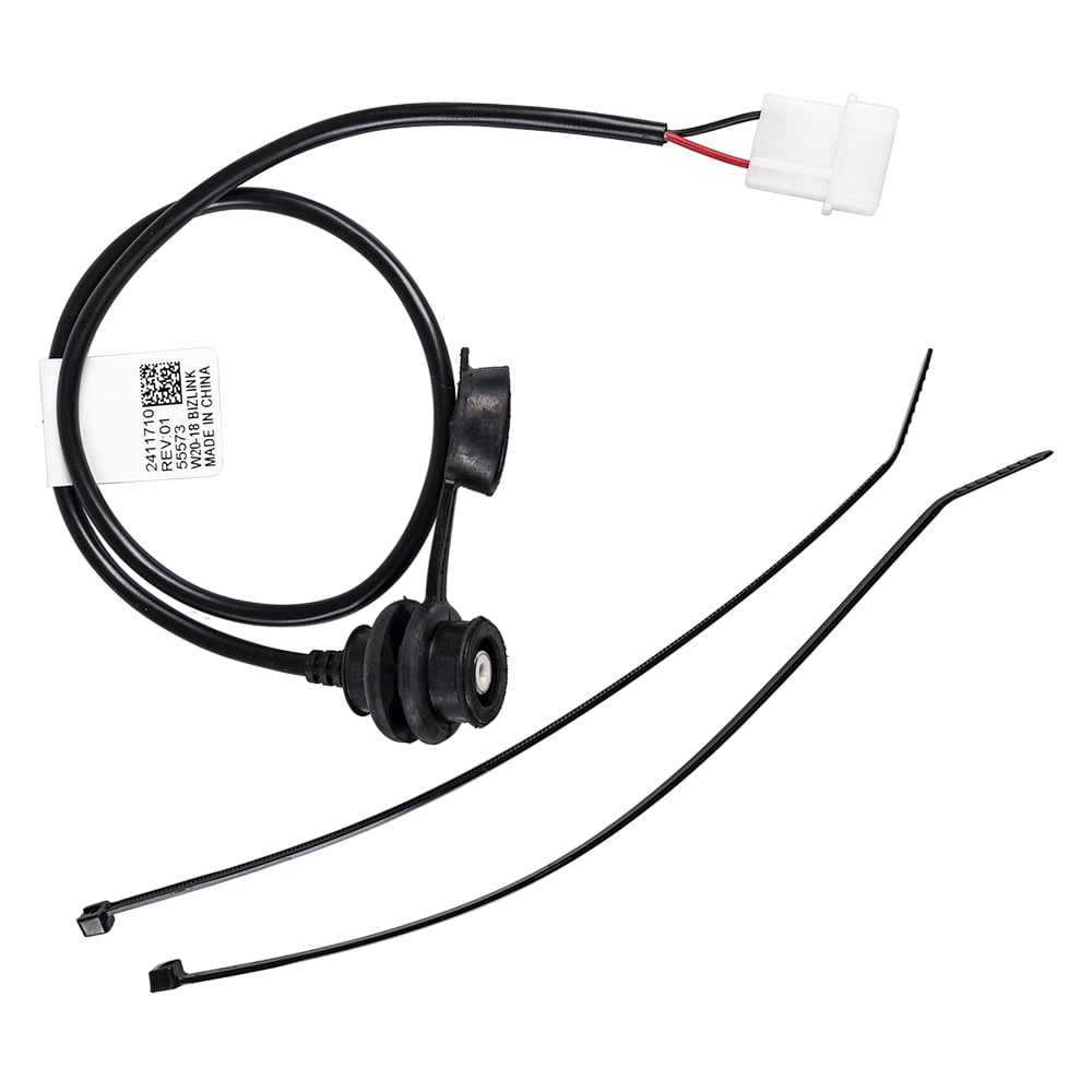 Polaris New OEM Snowmobile Heated Visor RCA Dash Jack Power Plug Kit ...