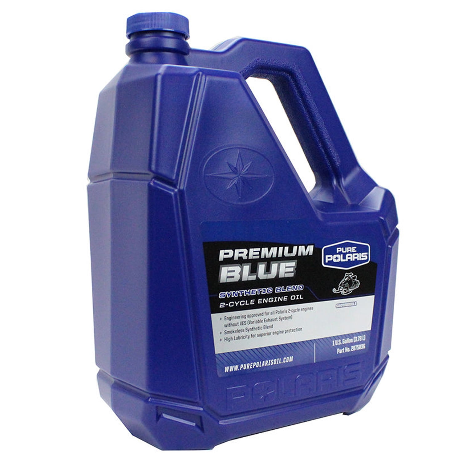 Polaris Premium Blue Smokeless Blend Full Synthetic Motor Oils, 1 Gal ...