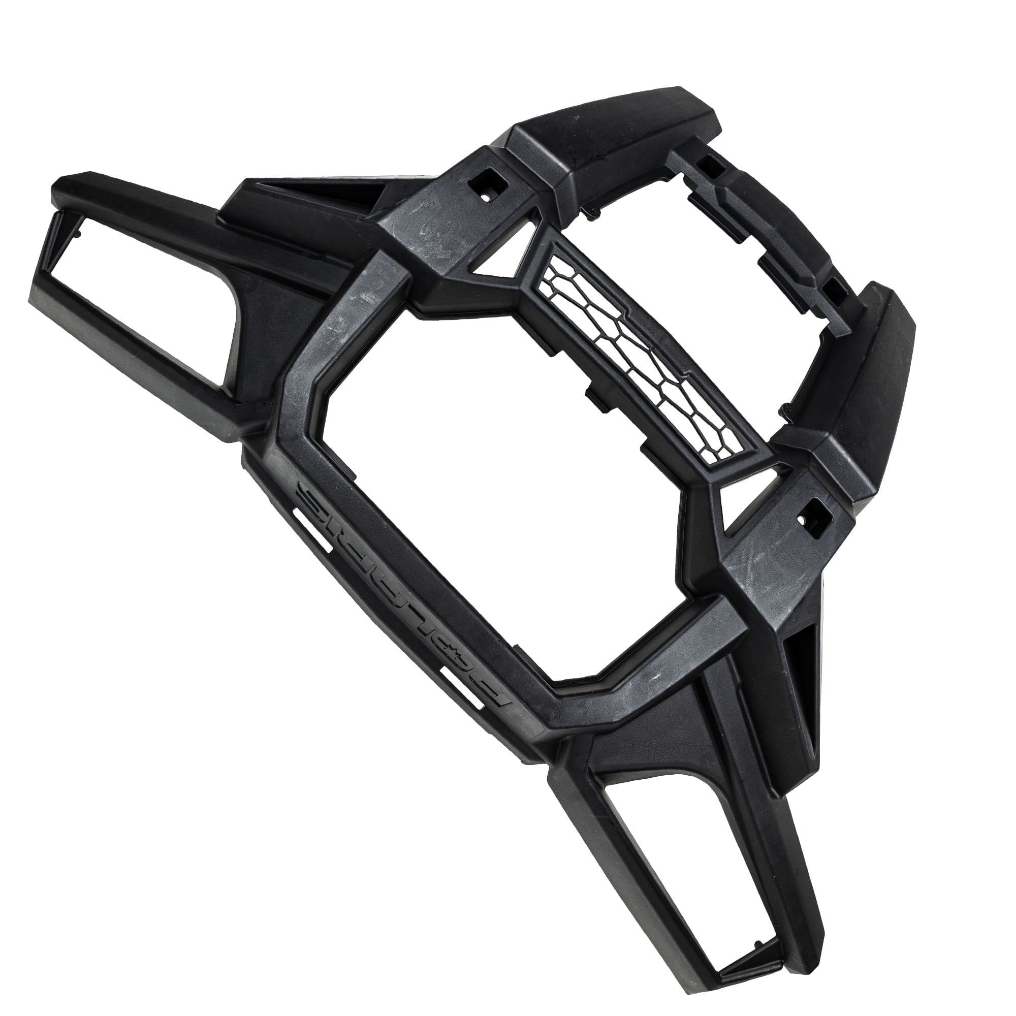 Polaris RZR Front Fascia Routered Assembly, Gloss Black, Genuine OEM ...