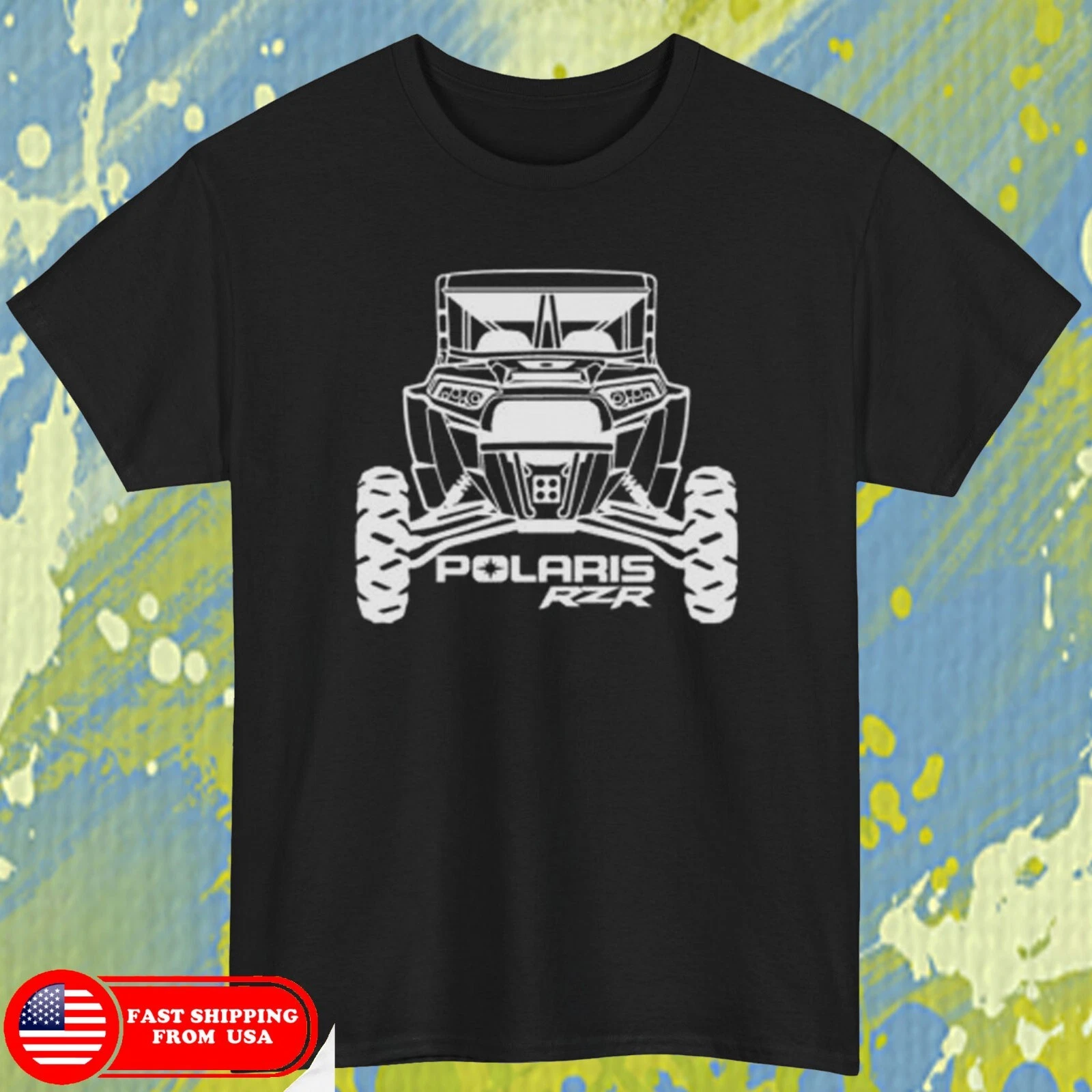 Polaris RZR Logo size L tshirt - Walmart.com