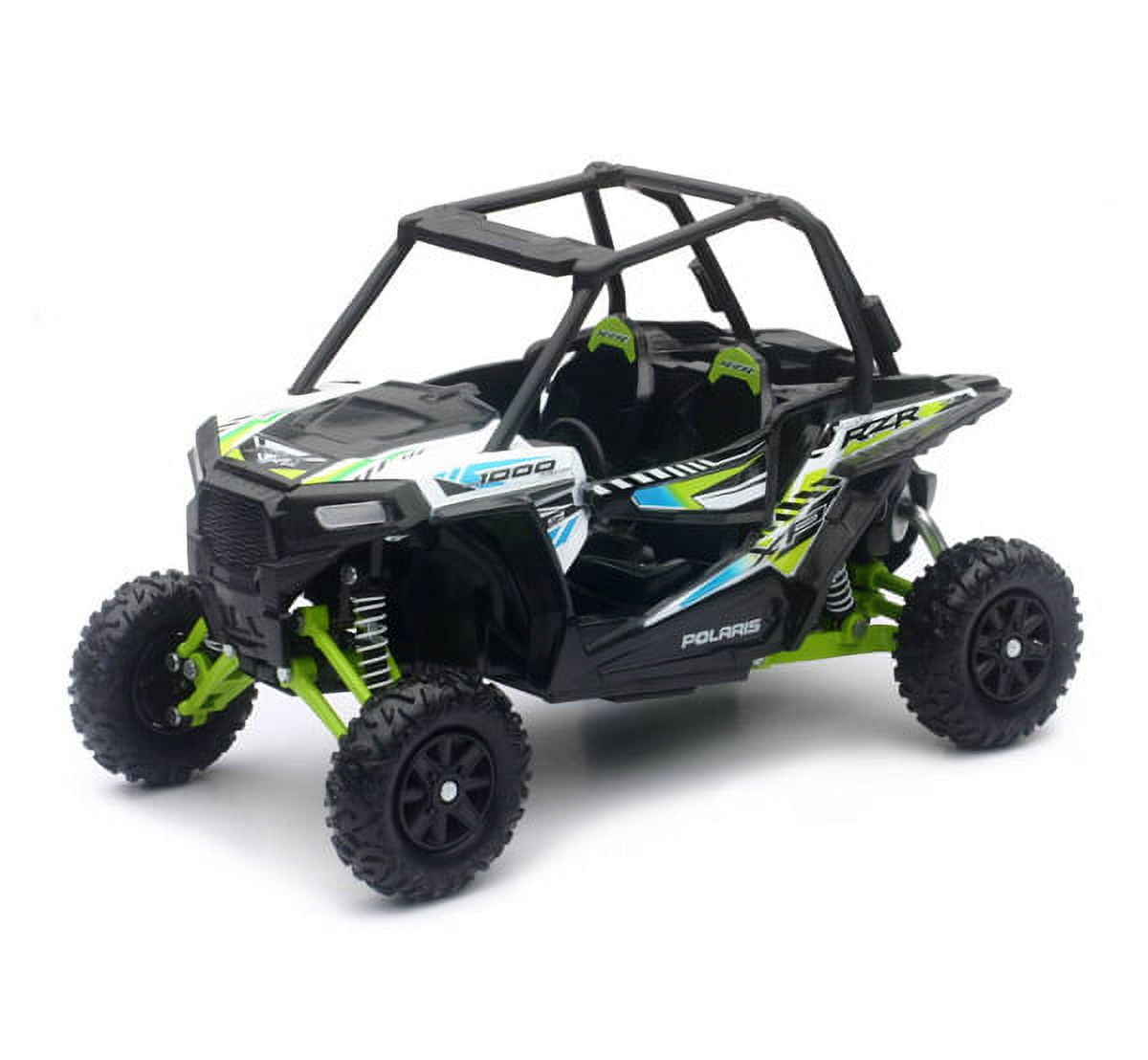 Polaris RZR XP 1000 Dune Buggy White Lightning and Bright Green 1/18 ...