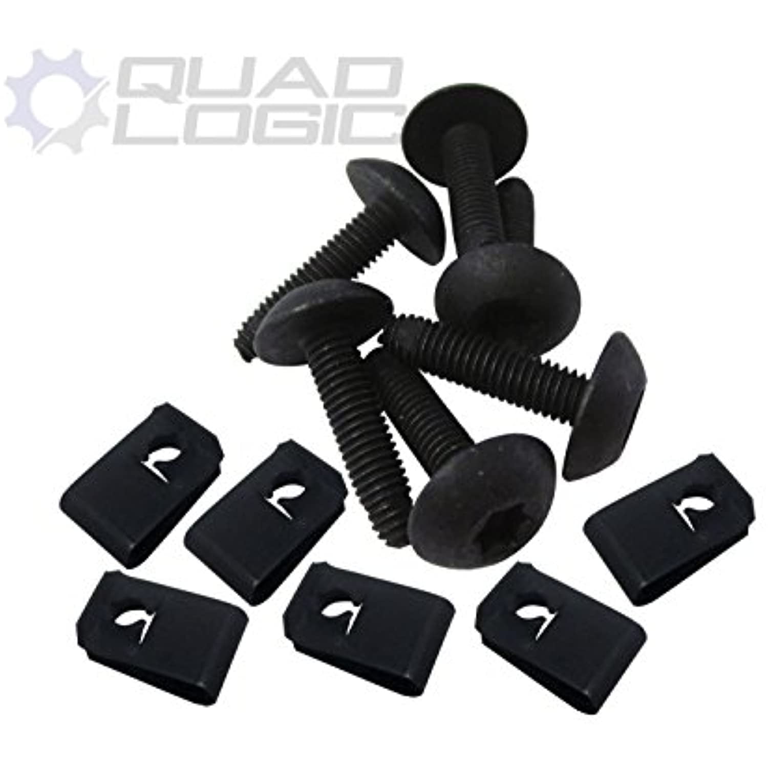 Polaris Ranger RZR General Body Panel Torx Screw and Flat Nut (Set of 6 ...