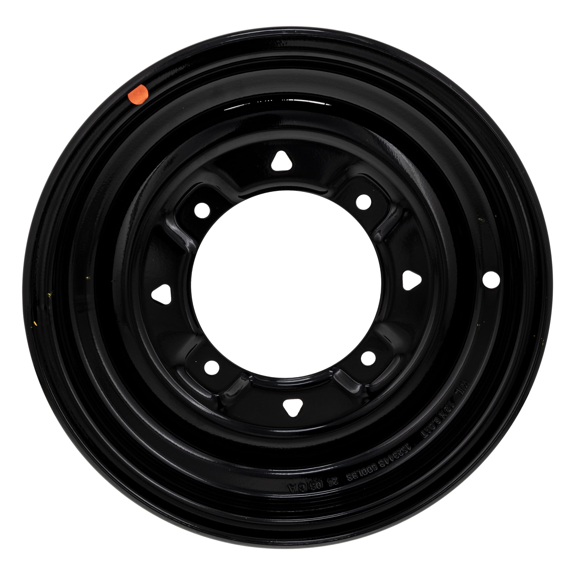 Polaris ATV Wheels - Black 12x6 Front Rim for Sportsman Scrambler 800 ...