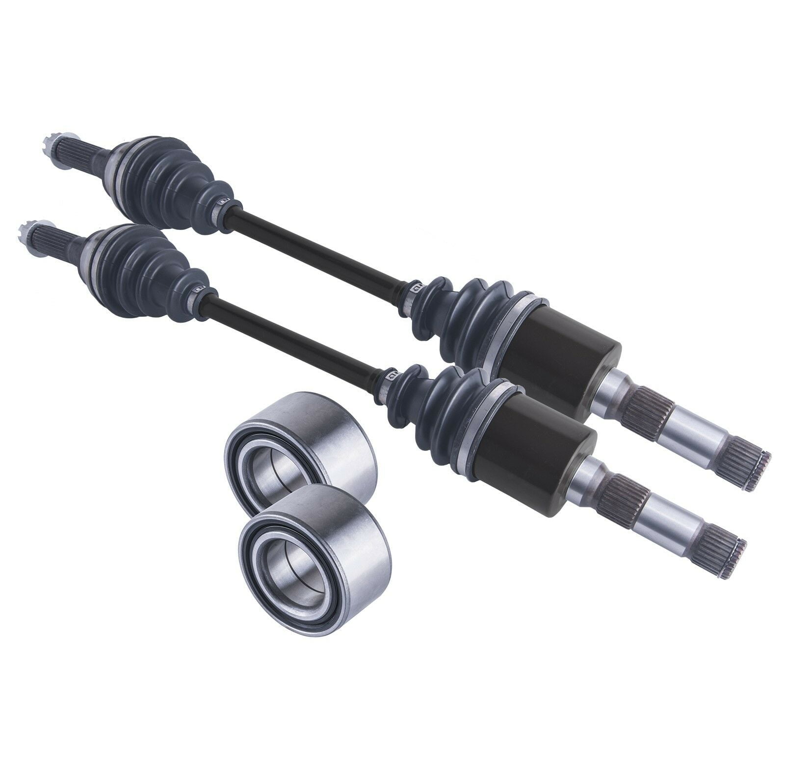 Polaris Ranger rear cv axles & wheel bearings set 500 700 2007 2008 ...