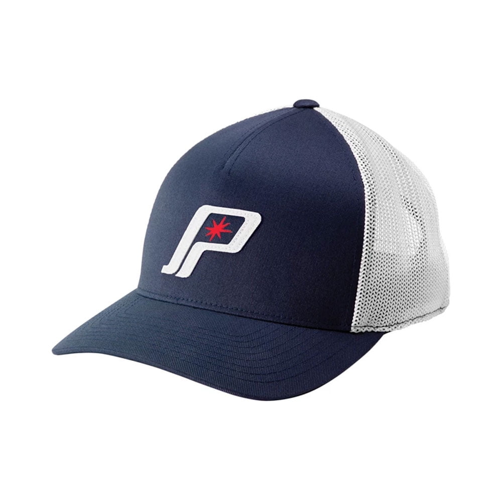 Polaris Retro Logo Mesh Snapback Hat, Blue | 2864580 - Walmart.com