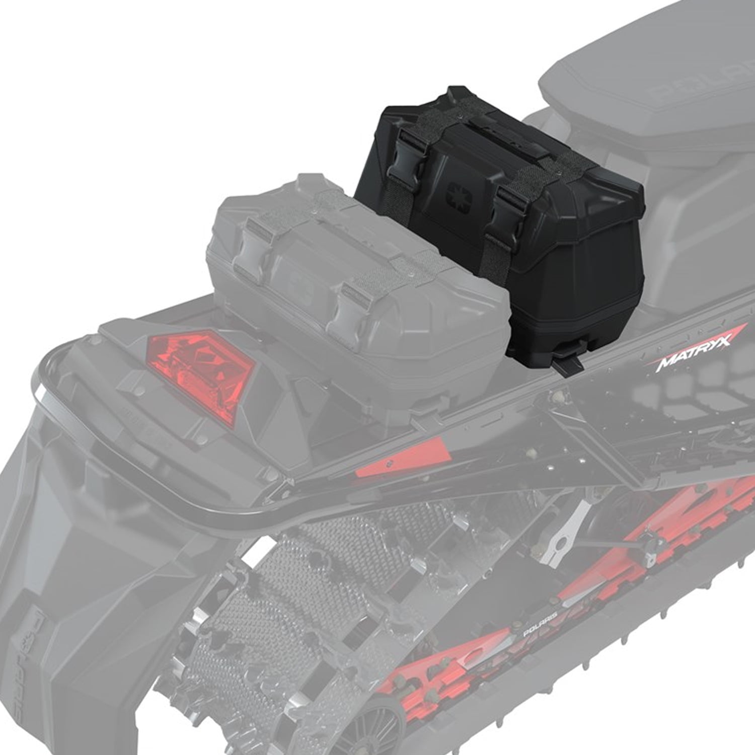 Polaris Snowmobile New OEM, 15L Lock & Ride Sport Tunnel Storage, Low ...