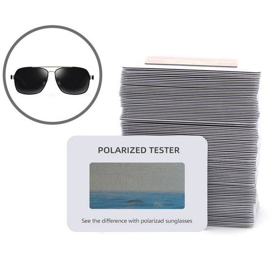 Polarization Sunglasses Tester, Polarized Glasses Test Card,Glasses ...