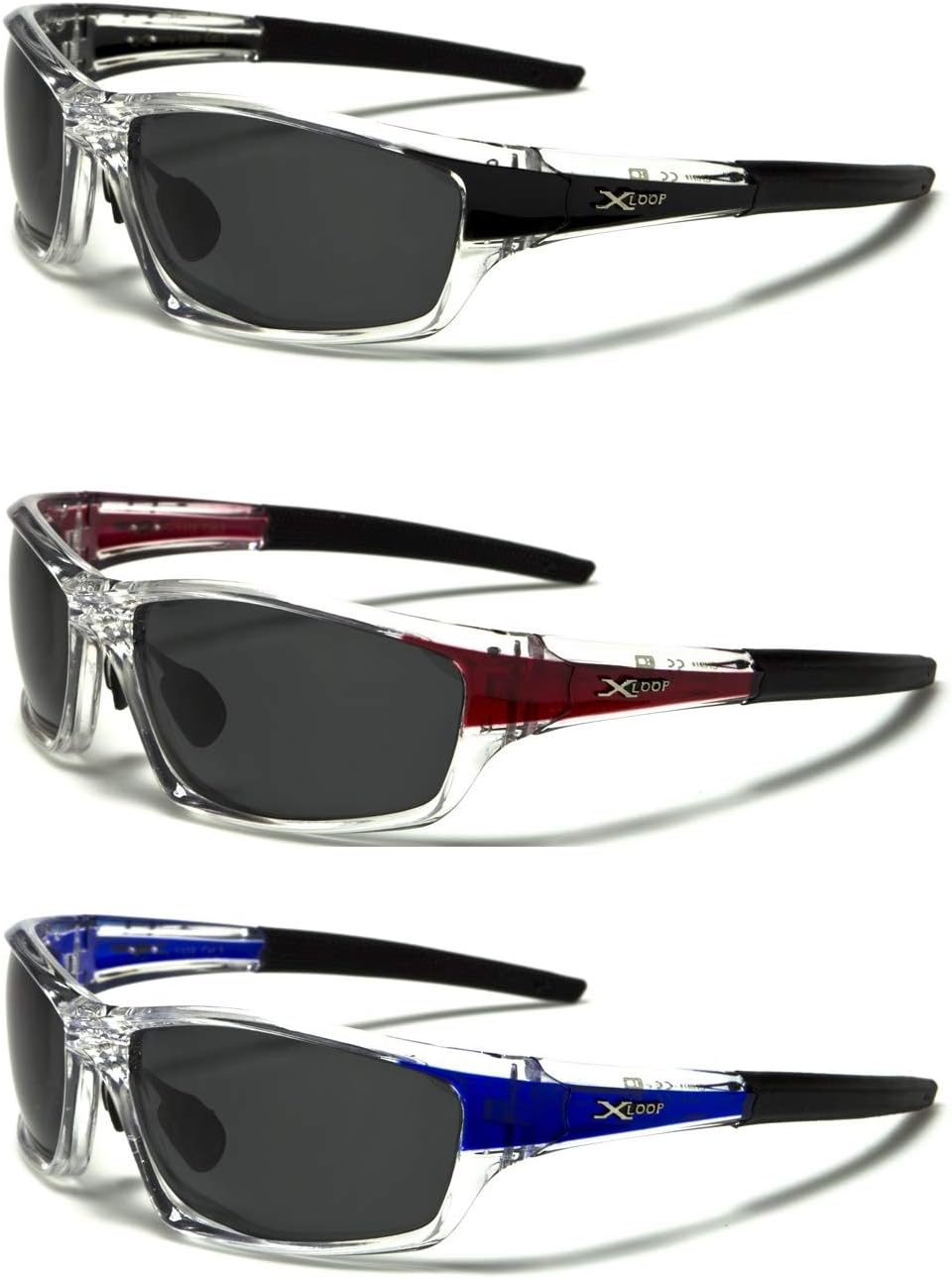 Polarized 1,2 or 3 pair Translucent Sport Wrap - Walmart.com