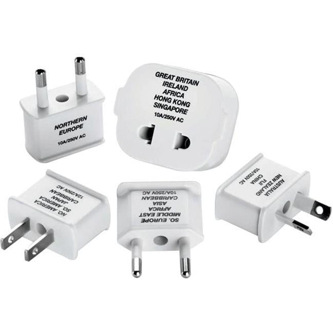 Polarized AC Adapter Plug 5-Piece Set - Walmart.com