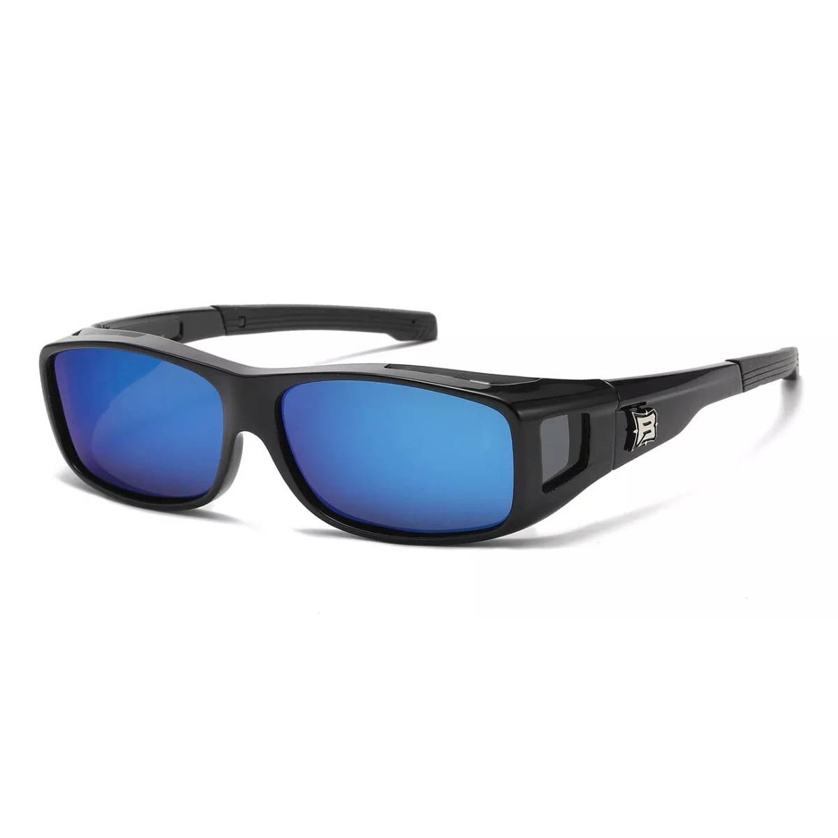 Polarized Anti Glare Square Lens Cover Fit Over Glasses Sunglasses ...