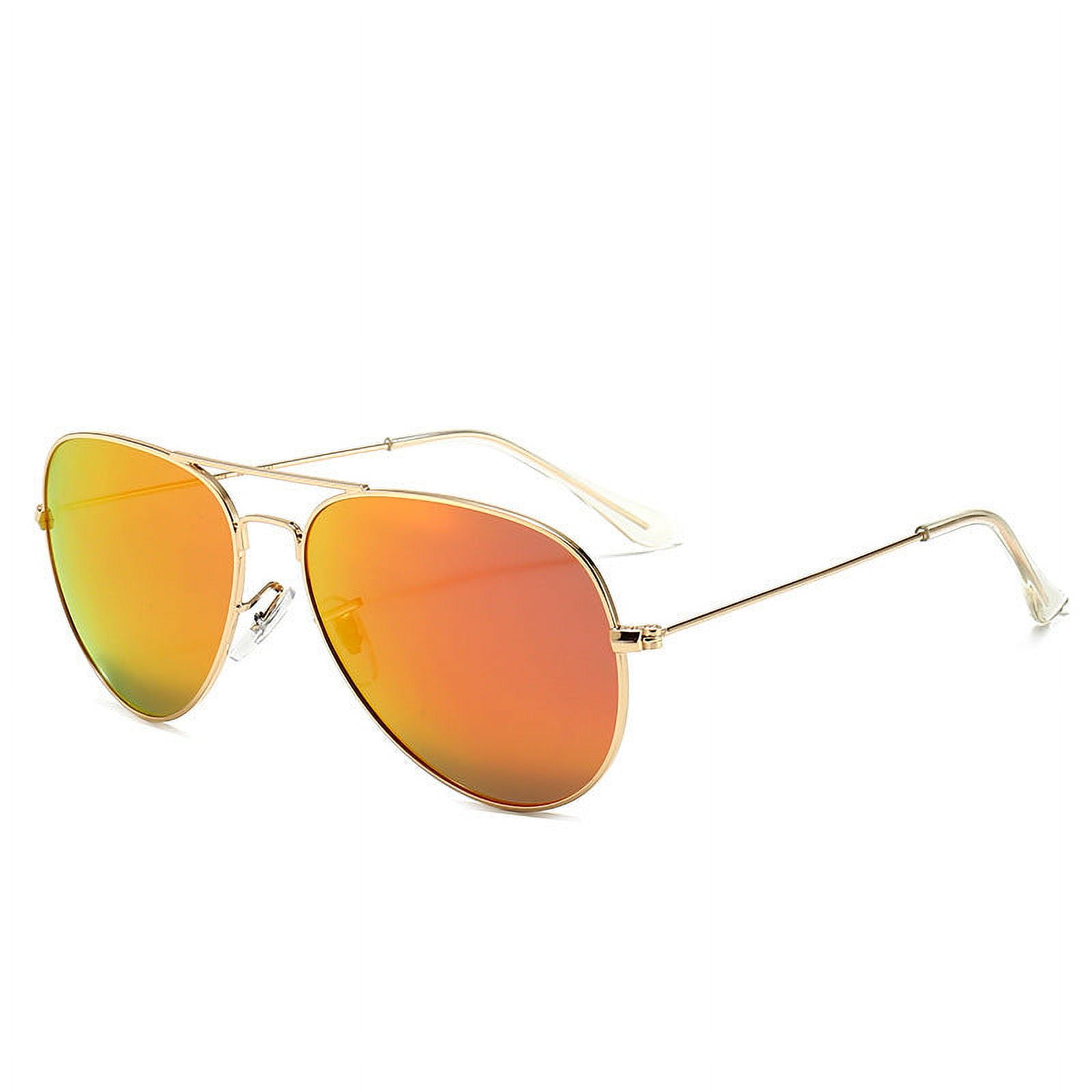 Polarized Aviator Sunglasses For Men, Ultralight Metal Frame, UV400 ...