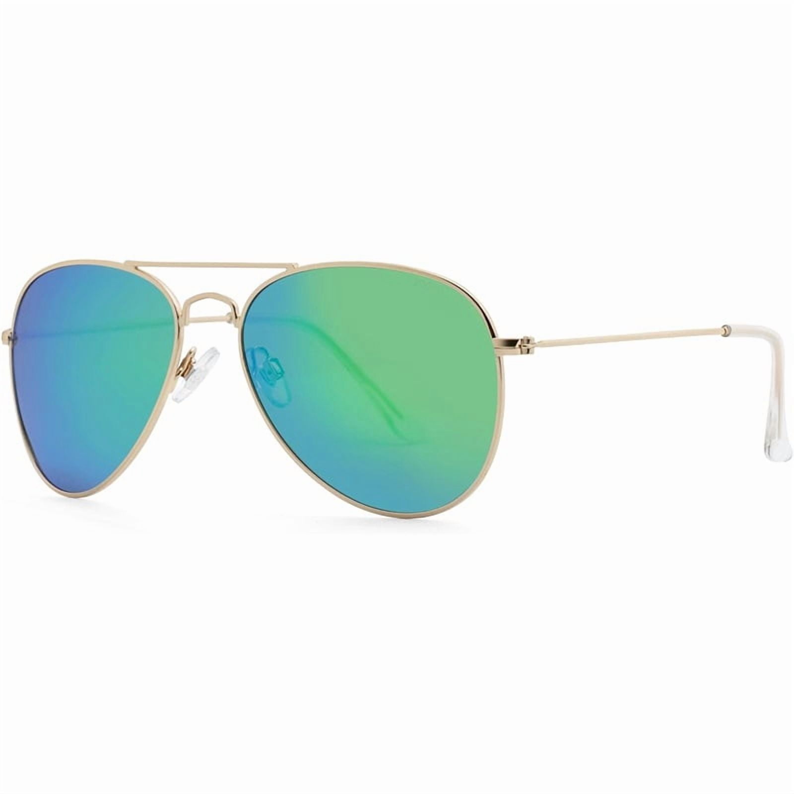 Polarized Aviator Sunglasses for Women Men, UV400 Protection Lens and ...