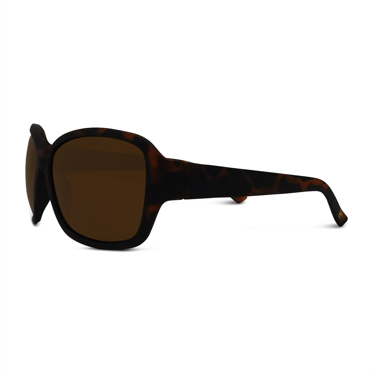 Polarized Brown Mirror Rectangle Sunglasses - Walmart.com