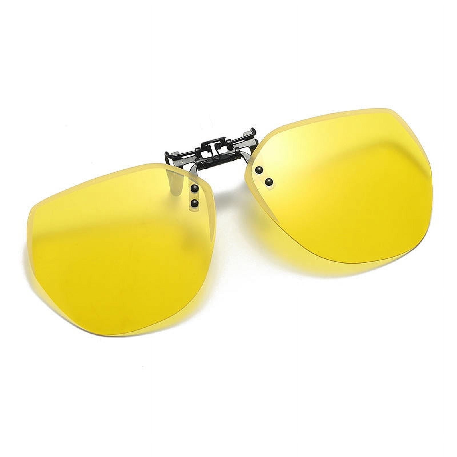 Polarized Clip On Sunglasses Men Women Flip Up Sunglasses Photochromic ...