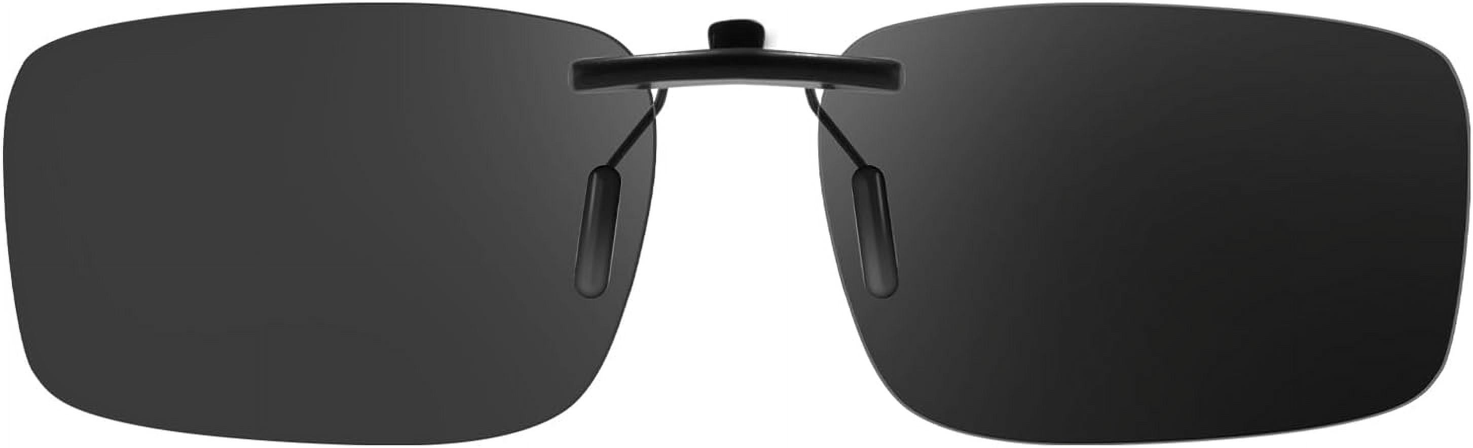 Polarized Clip on Sunglasses Over Prescription Glasses UV400 Protection ...