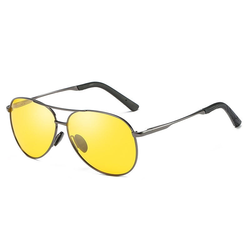 Polarized Day And Night Sunglasses For Fashion, UV400 Protection, Strong Plastic + Metal Frame ...